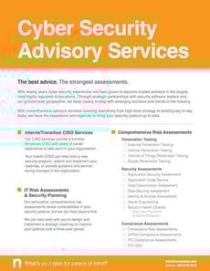 Cyber Security Advisory Download