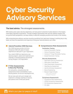 Cyber Security Advisory Download